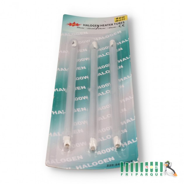 Kit 3 Resistencias Halogeneo 400w 22cm | Friparque, LDA